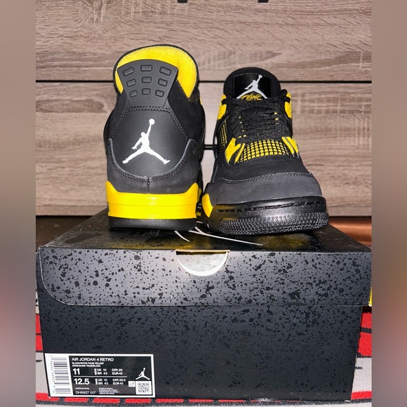 Jordan | Shoes | Air Jordan 4 Retro Thunder 223 | Poshmark
